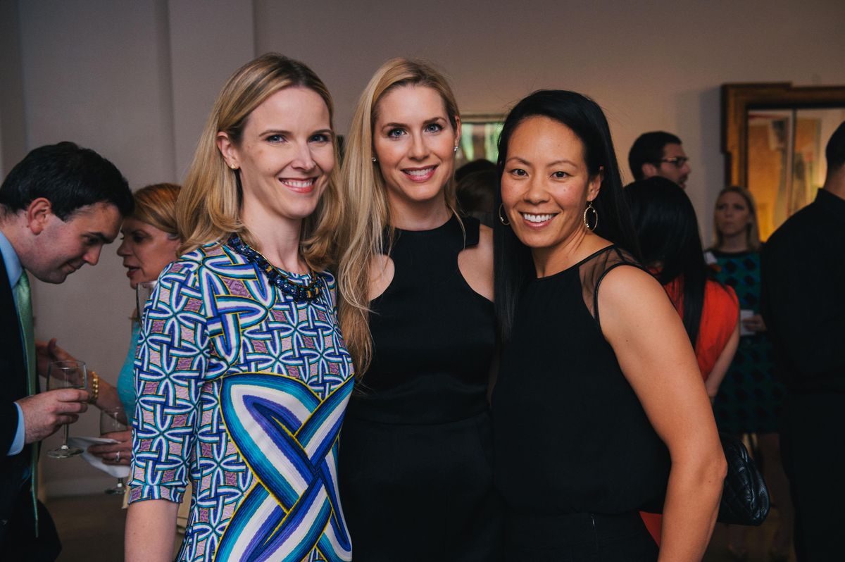 Kristen McDaniel, from left, Audrey Cochran and Ting Bresnahan ...