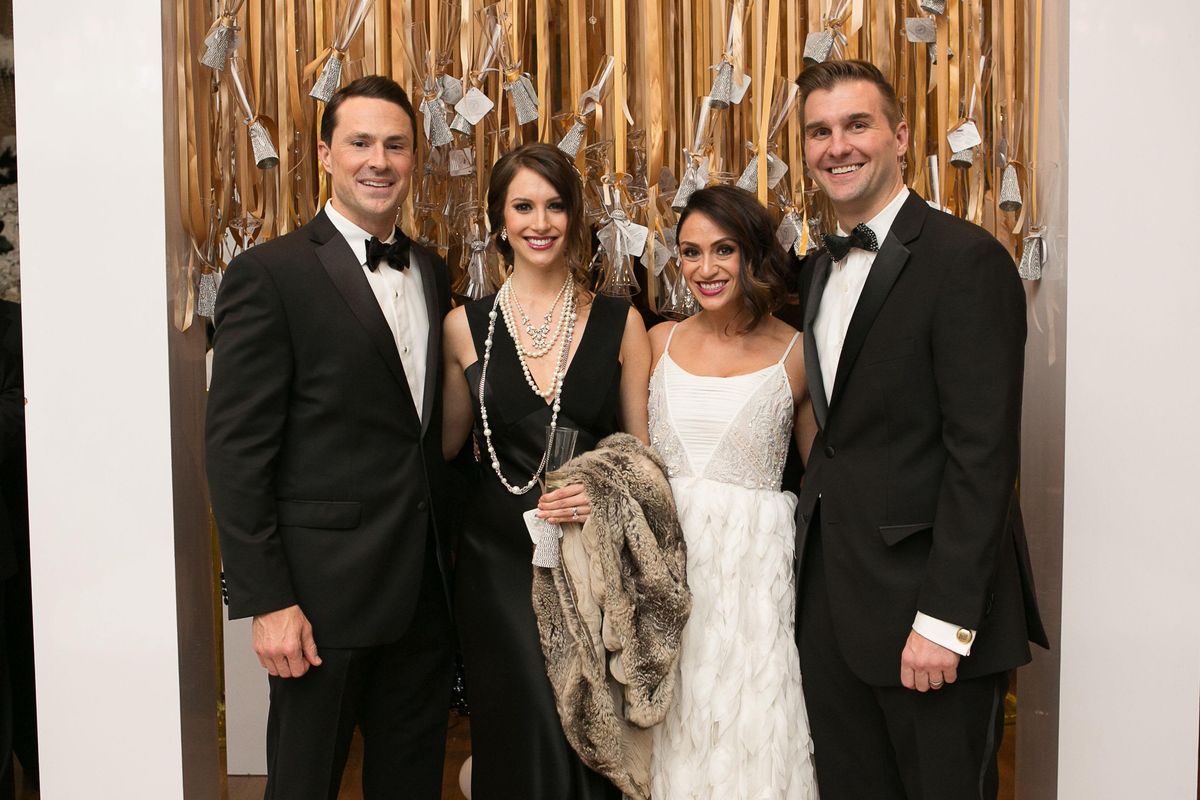 Bubba and Jessica Gentry, from left, and Brittany and Shane Williams ...