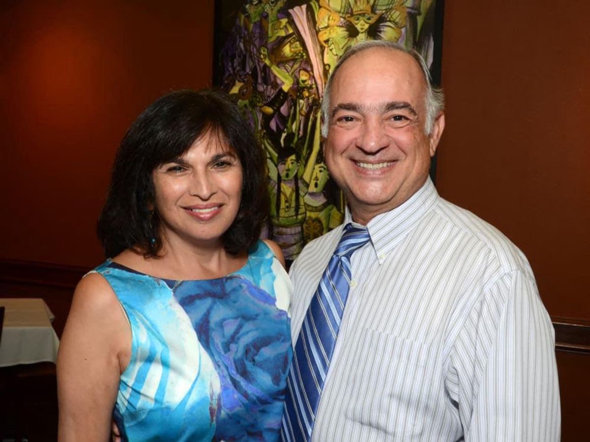 Phyllis and Tony Mandola at the Urban Green happy hour. - CultureMap ...
