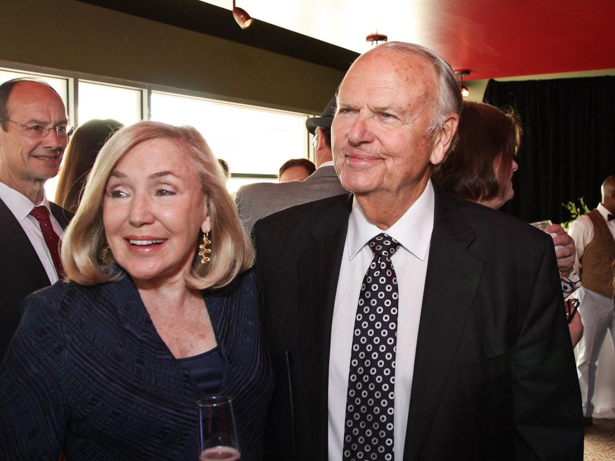 Nancy and Lucian Morrison at the Tiffany & Co. pre-screening of The ...