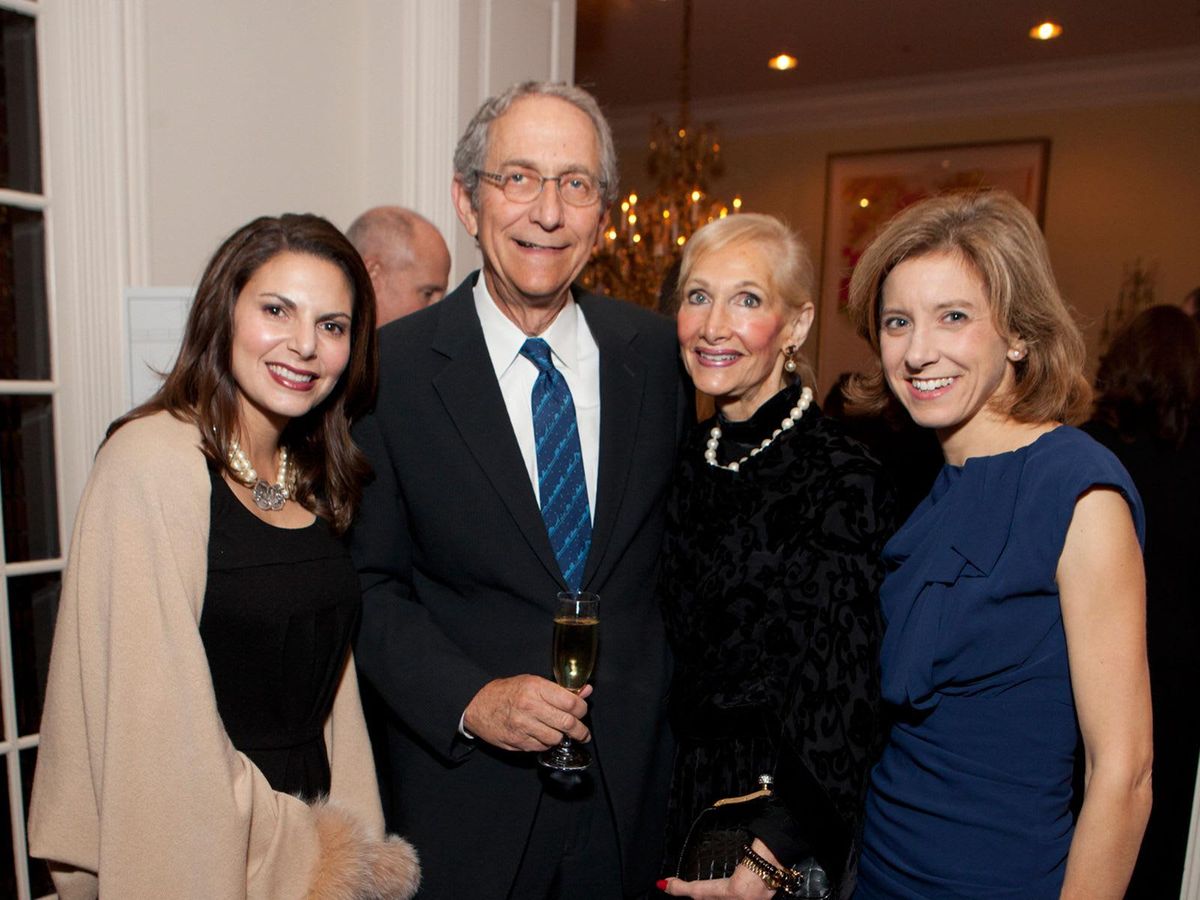 Kathy Mann, from left, Harry and Diane Gendel and Christina Hanson at ...