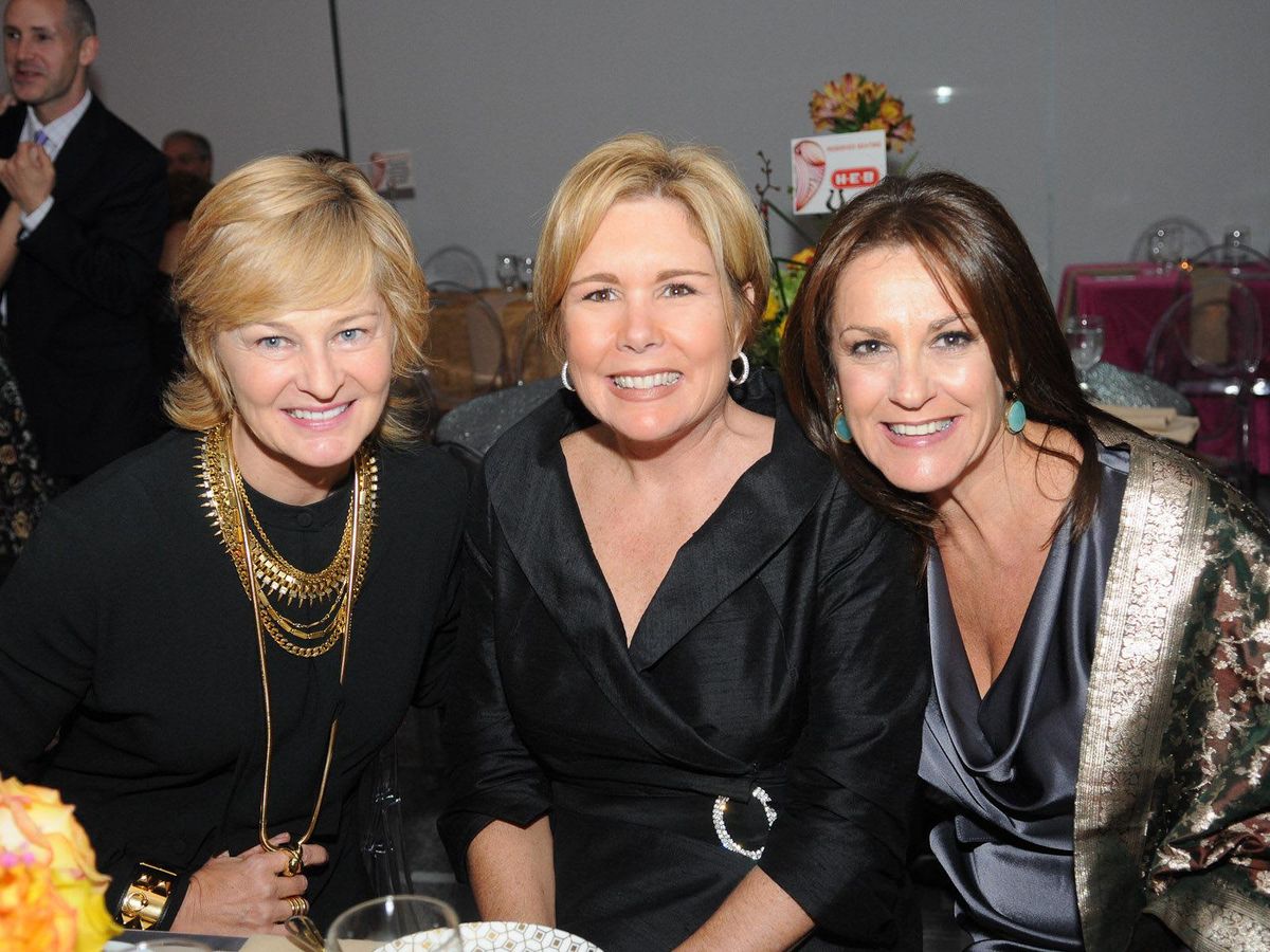 Julia Perry, from left, Clare Sullivan Jackson and Tali Blumrosen at ...