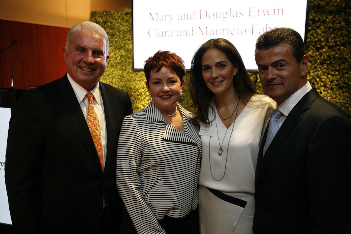 Mark and Shannon Wallace, left, with Karla and Jorge Goudet ...