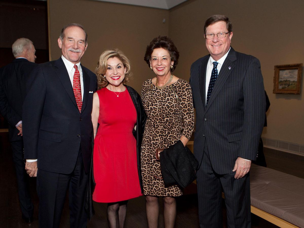 Marty Goossen, from left, Sharyn Weaver, Kathy Goossen and Jim Weaver ...