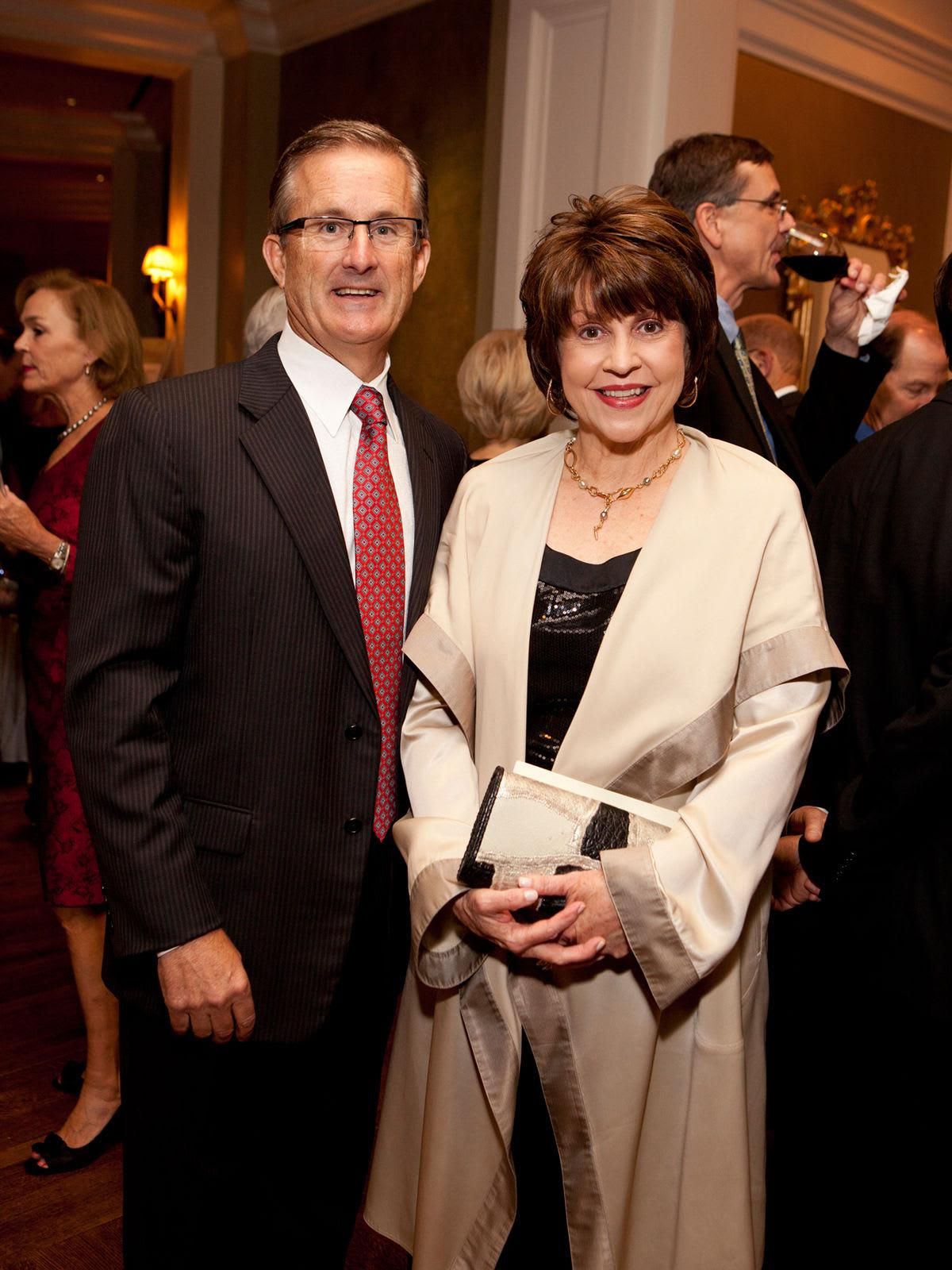 Tony and Mary Gracely at the Krist Samaritan Center dinner ...