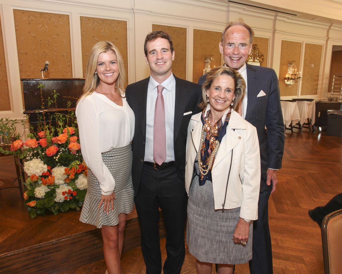 Ashlee Brown, from left, Benton Love and Kathy and Jeff Love ...