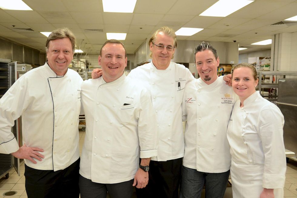 Houston foodie heaven: Five top chefs whip up a five-course meal that's ...