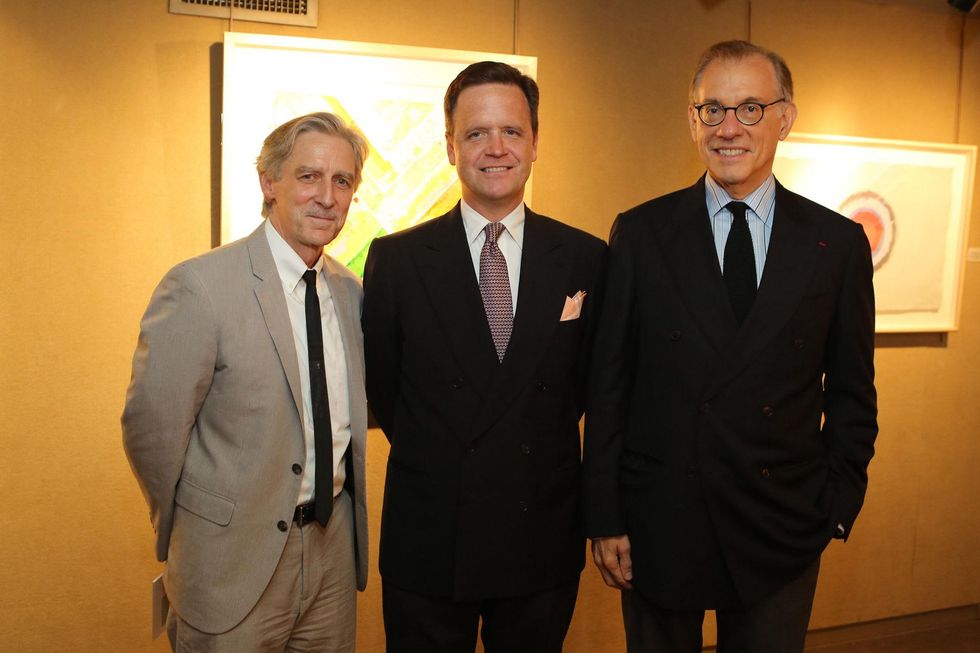 Gallery exhibition draws heavy-hitter crowd and welcomes artist's widow ...