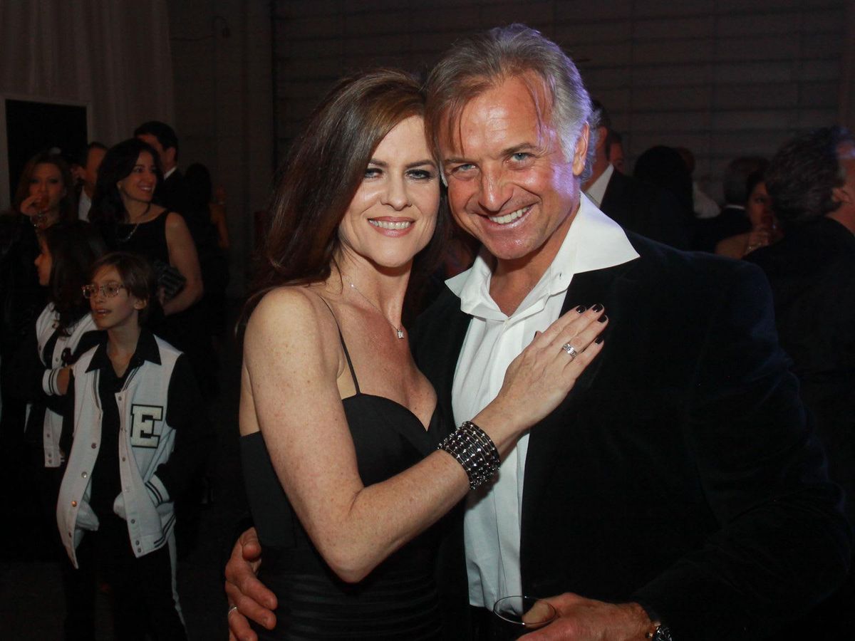 Laurie Tatum and Todd Genitempo at Lucinda Loya's birthday celebration ...