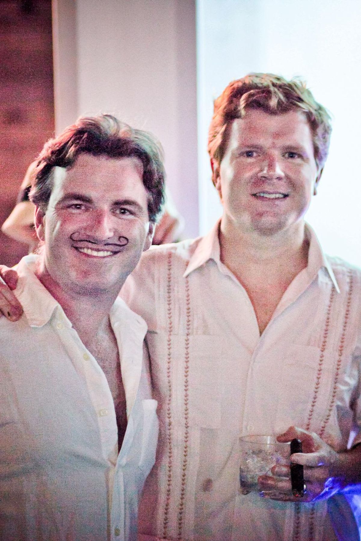 Lee Willeford, left, and John Sartorius. - CultureMap Houston