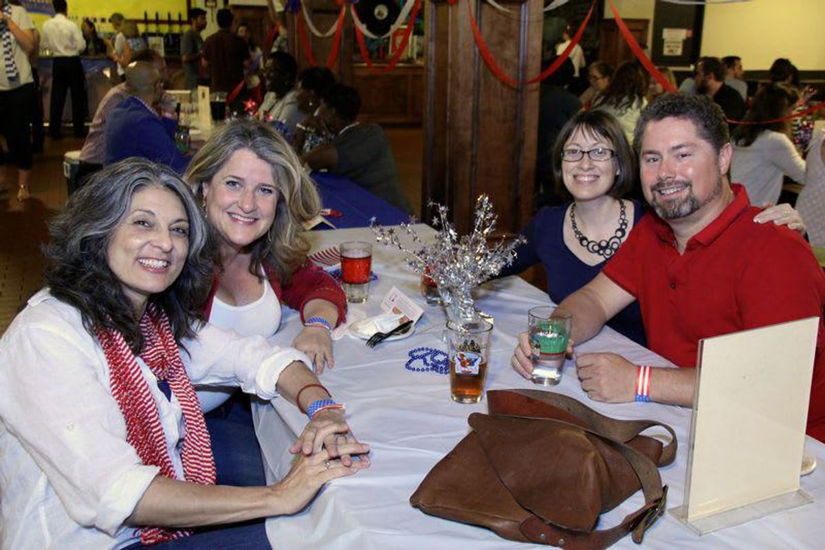 Tina Berger, from left, Kim Cambron, Shelly Immel and Tom Stell ...