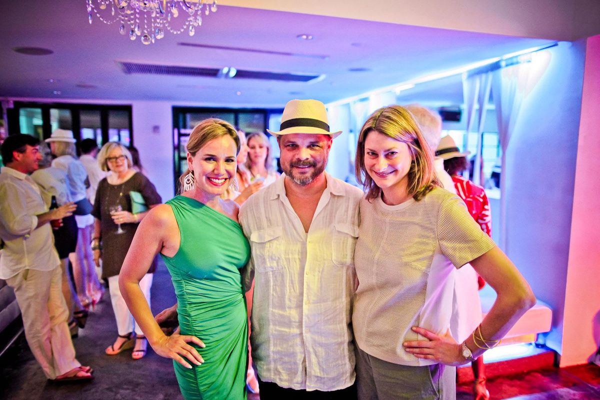 Stacy Andell, from left, Matt Harris and Leigh McBurnett. - CultureMap ...