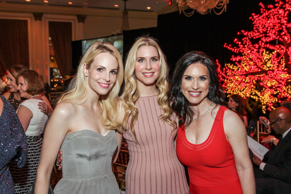 Kathleen Jennings, from left, Audrey Cochran and Samantha Kennedy ...