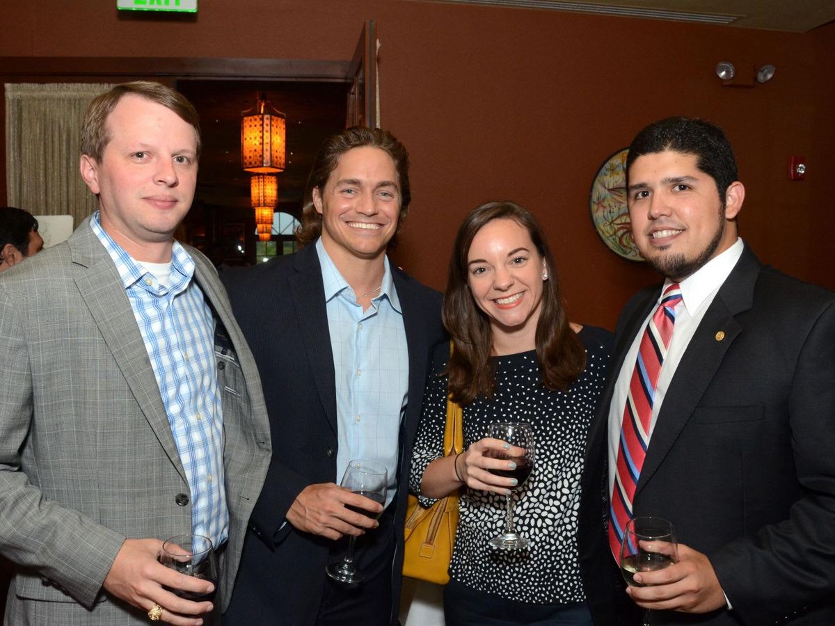 Adam Curley, from left, Brandon Siegmund, Courtney Siegmund and Jerry ...