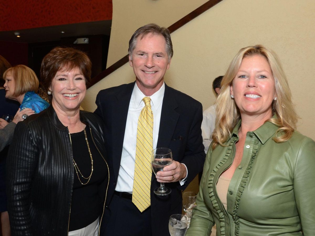 Bebe Stegent, from left, John McConn and Paige Johnson. - CultureMap ...