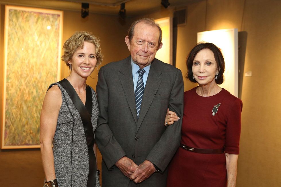 Gallery exhibition draws heavy-hitter crowd and welcomes artist's widow ...