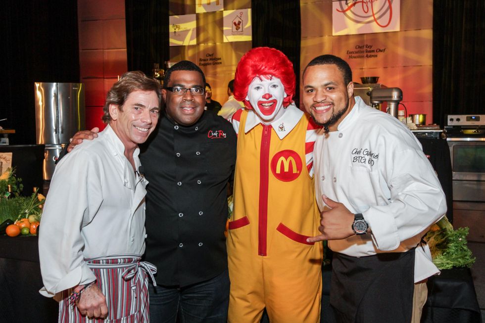 Celebrity chefs transform McDonald's fast food into elaborate crowd ...