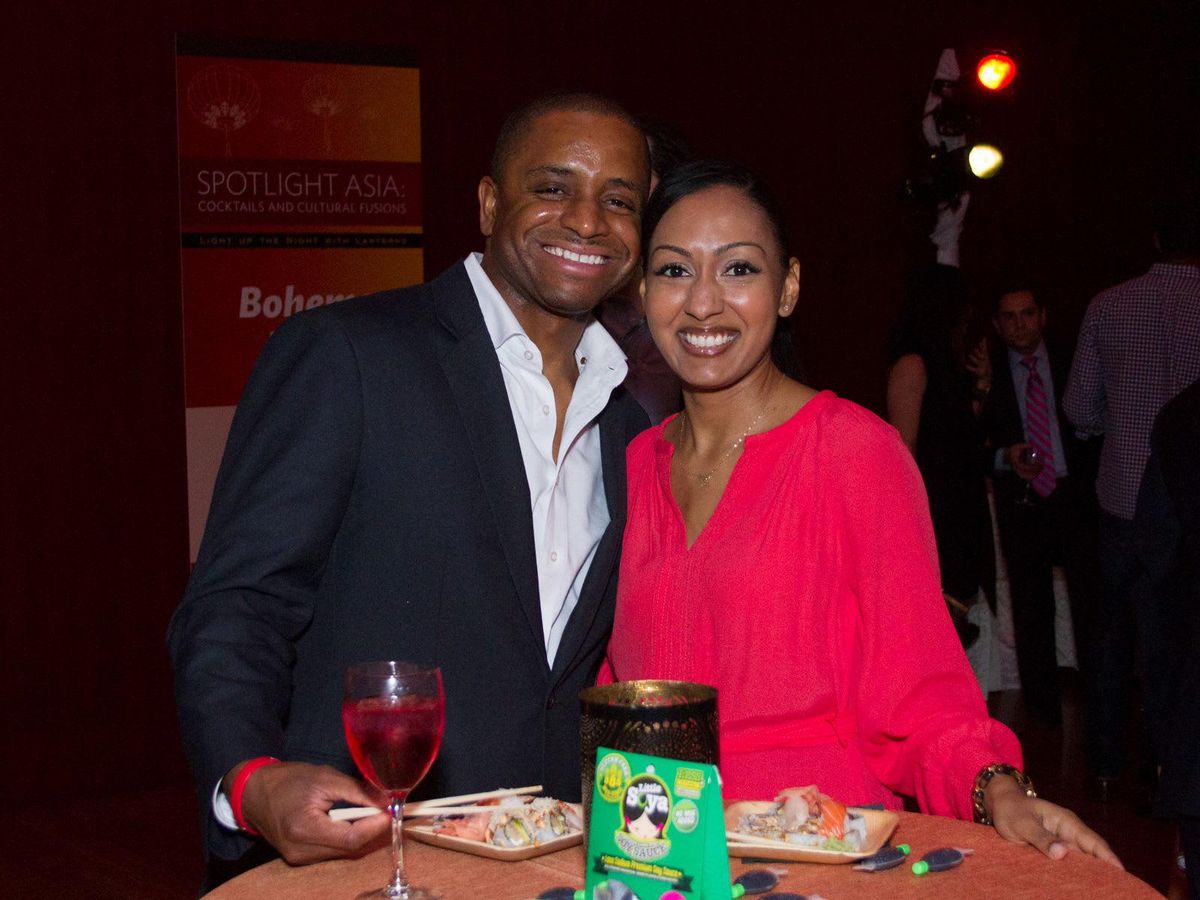 Tarik Ward and Tresha Francis Ward. - CultureMap Houston