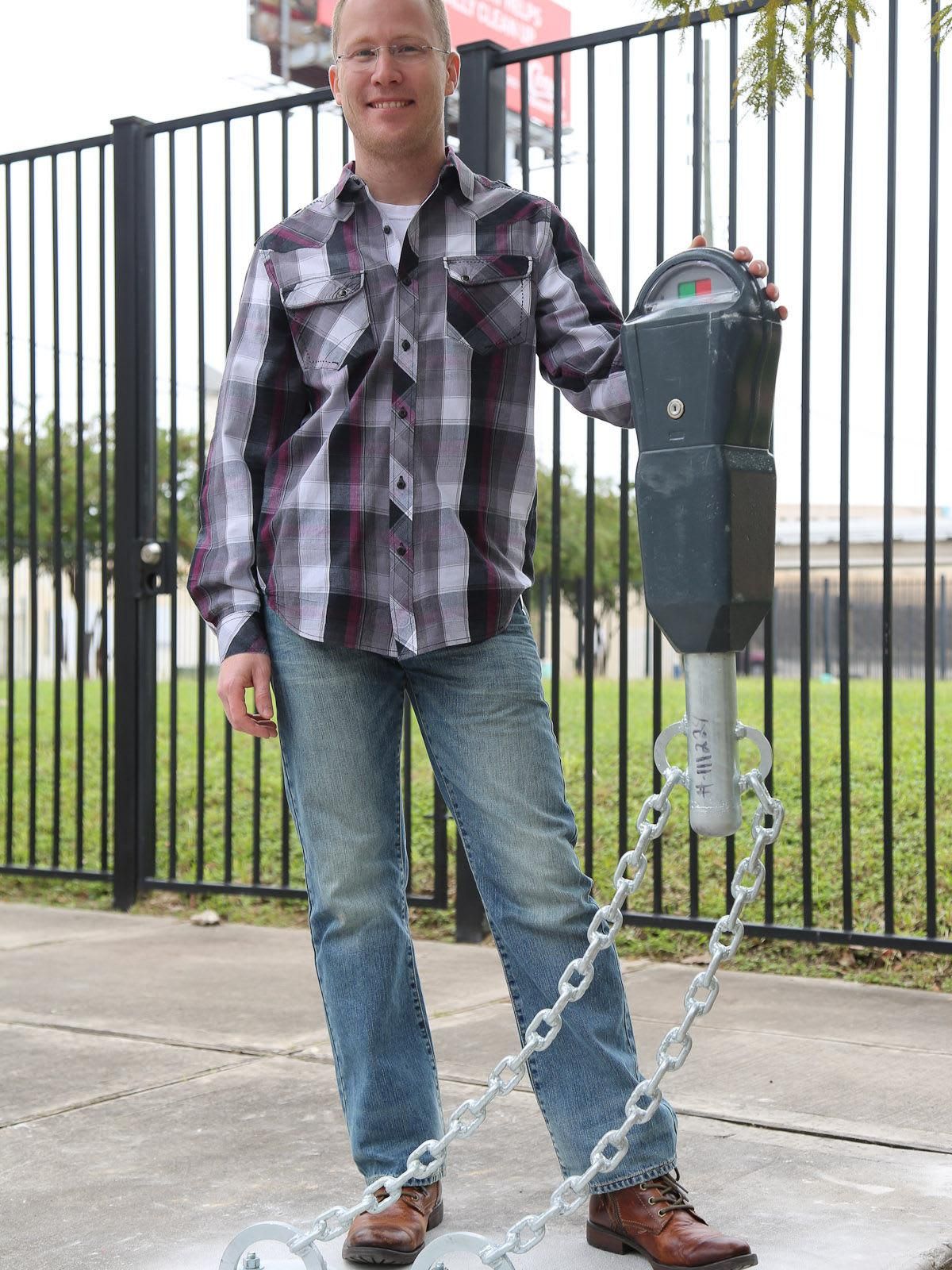 Anthony Shumate's Wind Blown Meters at 1200 Sterrett St. is a series of ...