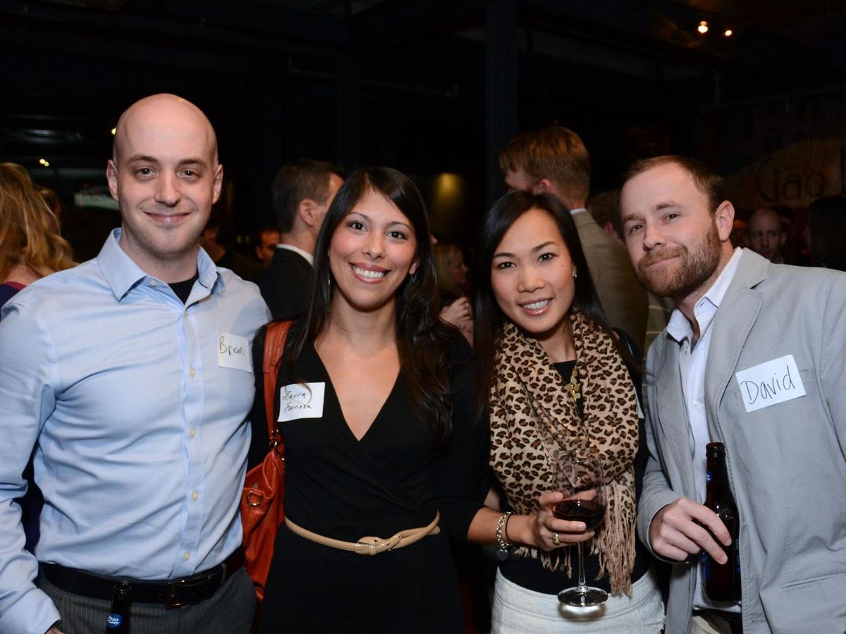Brian Carrier, from left, Laura Espinoza, Diana Dao and David Dice at ...
