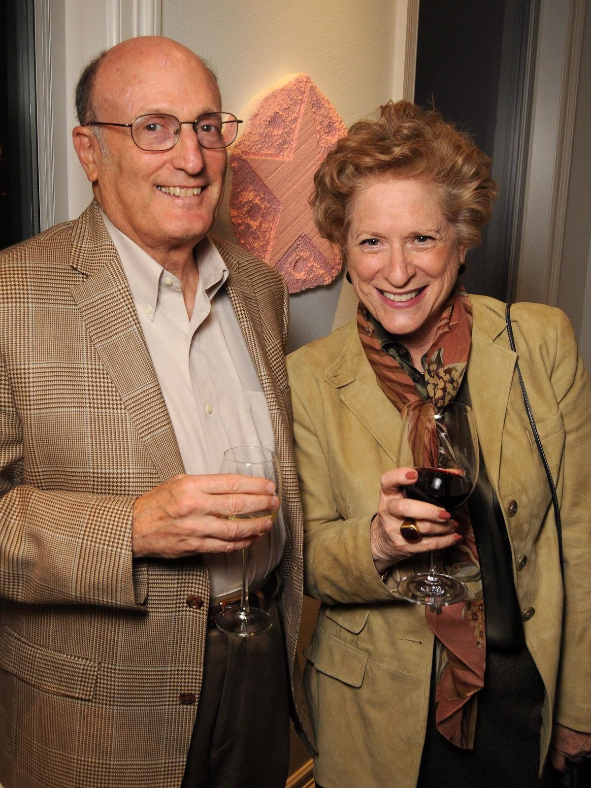 David and Carol Neuberger at the Holocaust Museum Houston's Art Circle ...