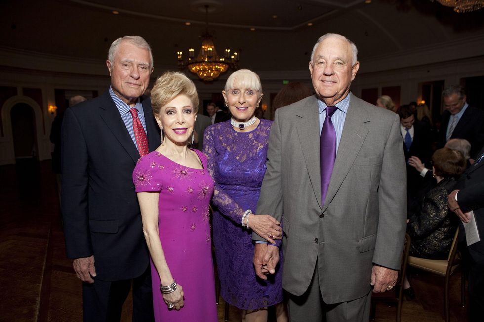 Nancy and Franco Valobra, from left, and Jennifer and Alan Rosen at the ...