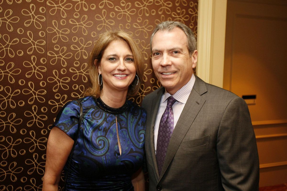 Liz Zaruba and Bob Devlin. - CultureMap Houston