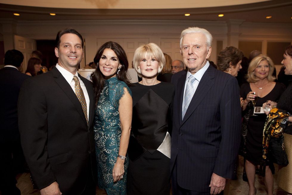 Nancy and Franco Valobra, from left, and Jennifer and Alan Rosen at the ...