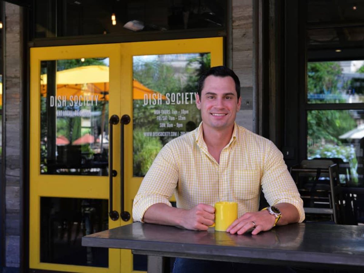 Dish Society owner Aaron Lyons. - CultureMap Houston