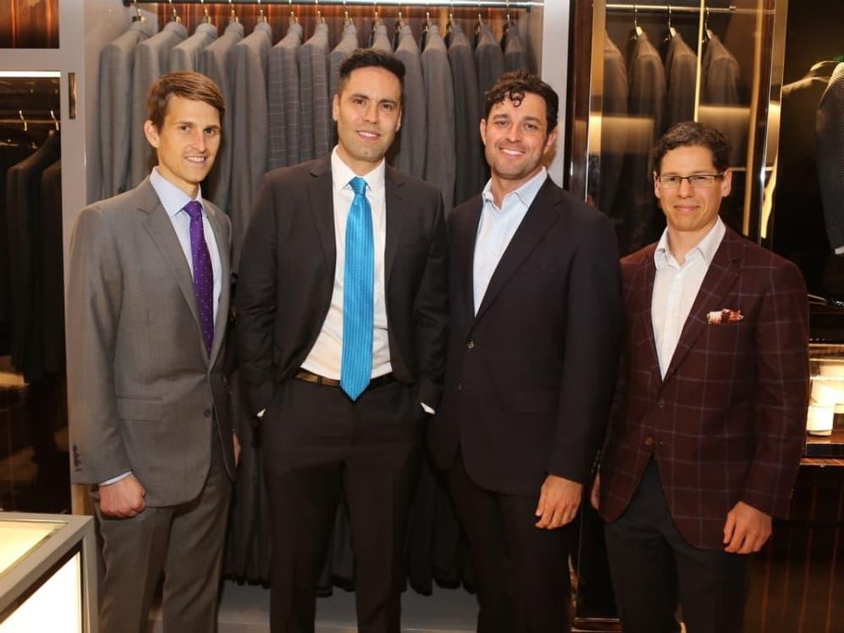 AJ Gracely, Gabe Canales, Dr. John Papadopoulos, Dr. Alexander ...