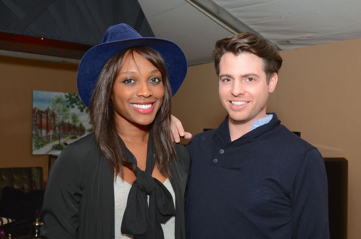 Alecia Harris and Matt Johns. - CultureMap Houston