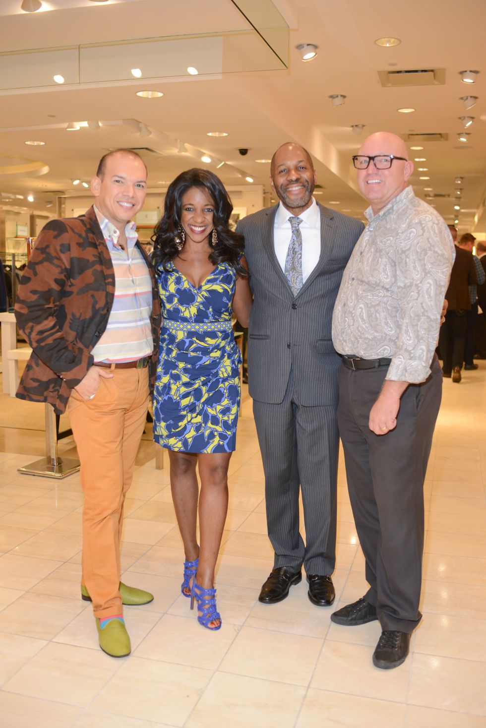 Sexy models showcase hot looks for fall at menswear trend party with ...