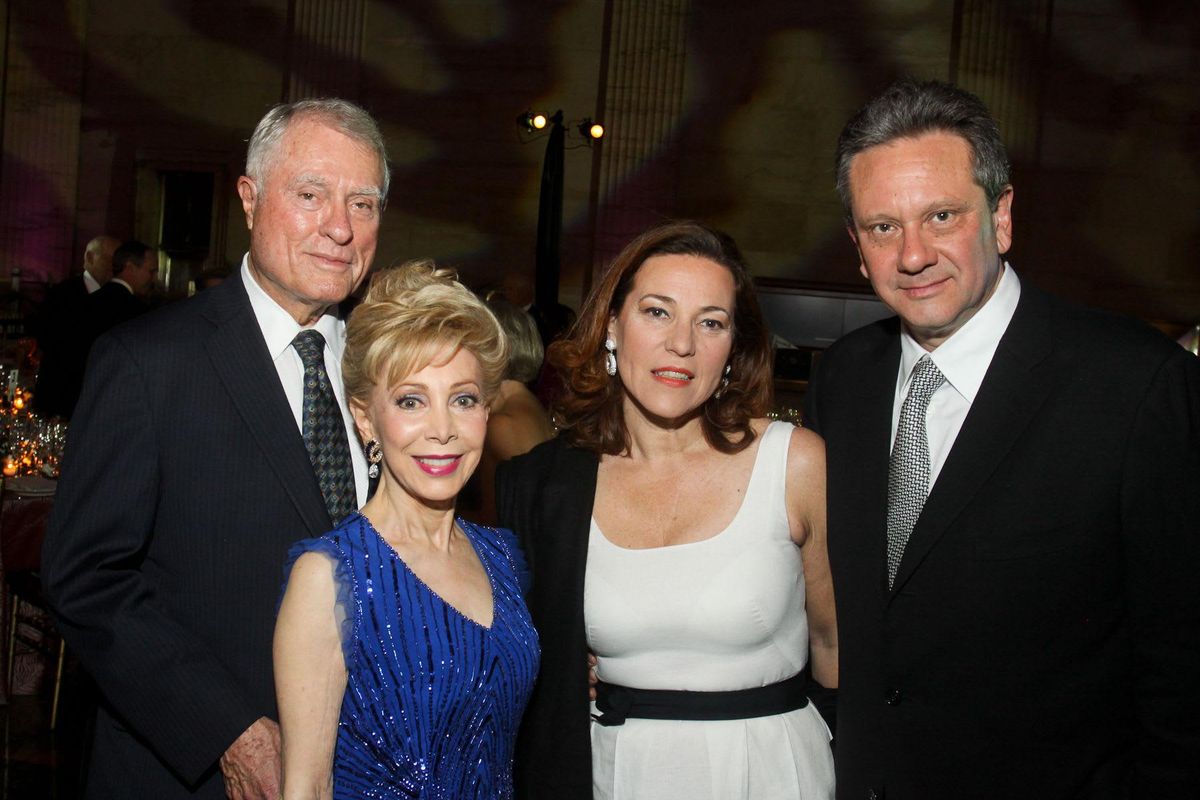 Jim Daniel, from left, Margaret Alkek Williams, Karin Hofer and Sean ...