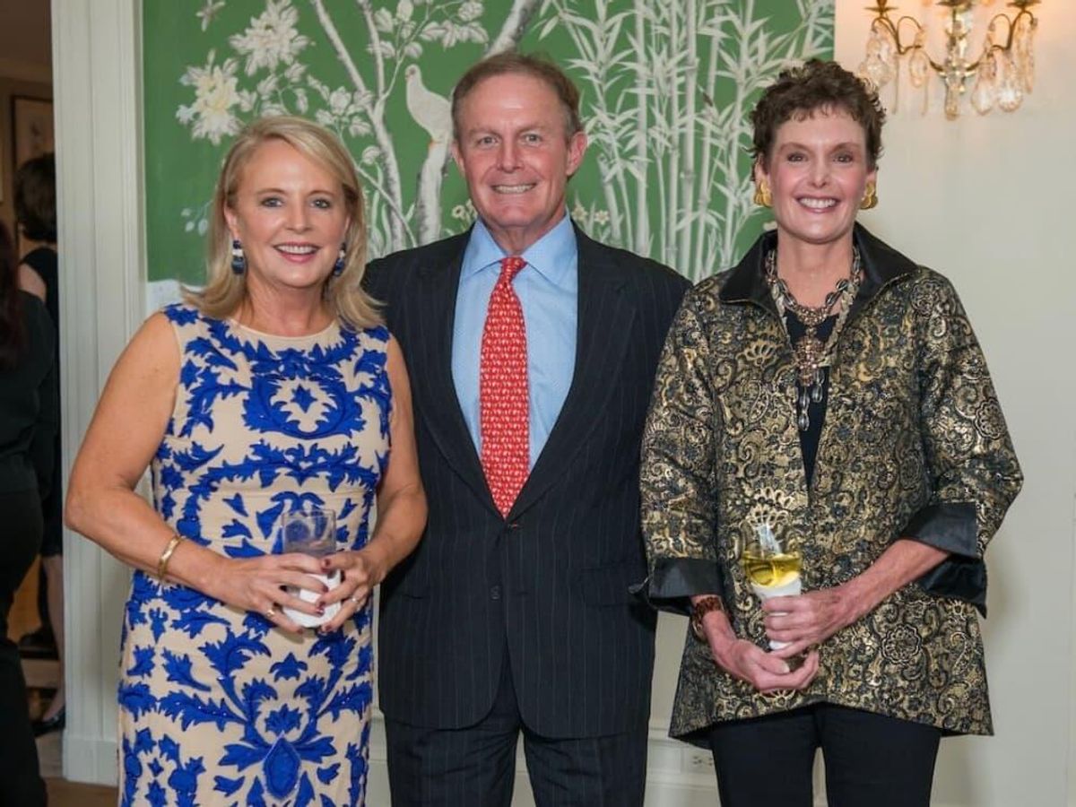 Tracey Brown, Bill Pyle, Kellye Pyle. - CultureMap Houston