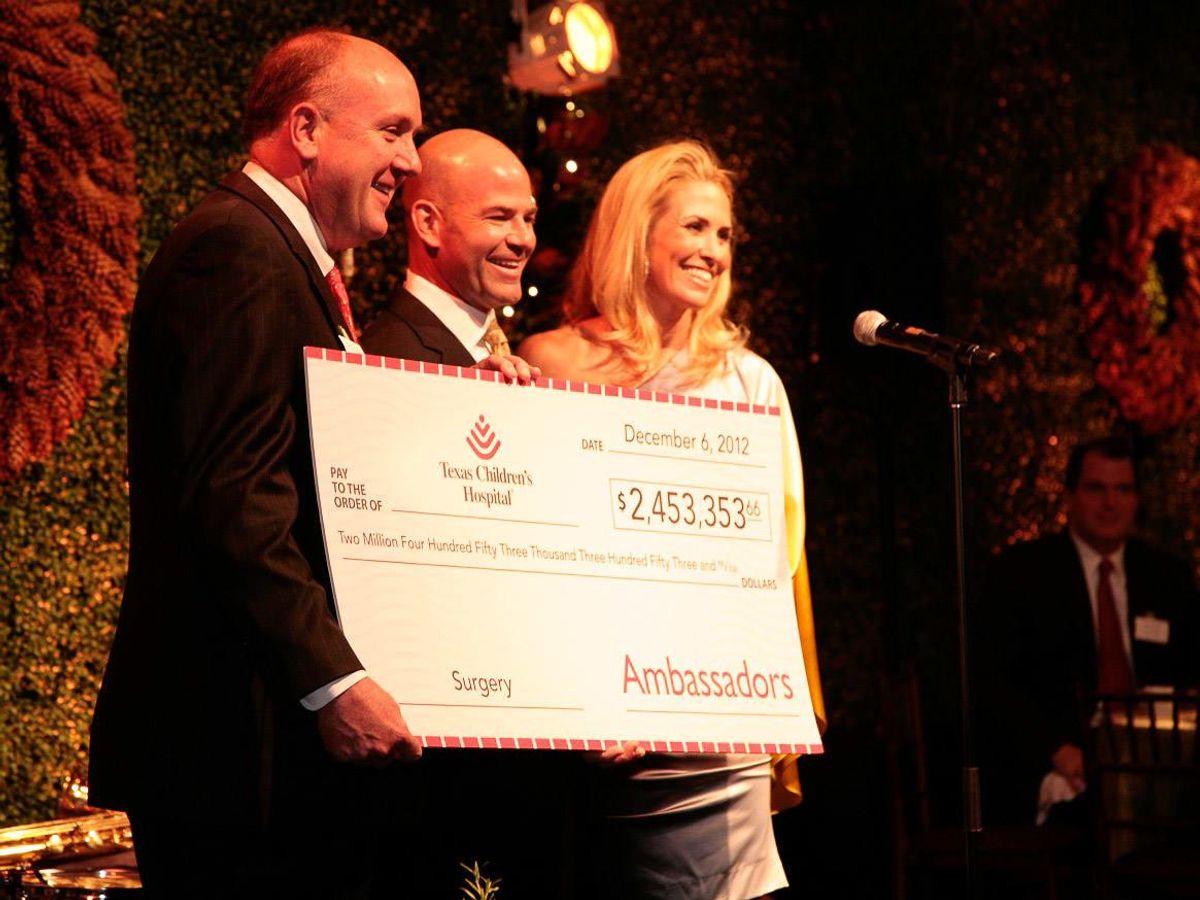 Amy and Hardy Murchison hosted the Texas Children's Hospital ...