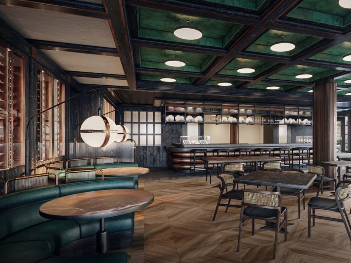 A preview of Andiron's dining room. - CultureMap Houston