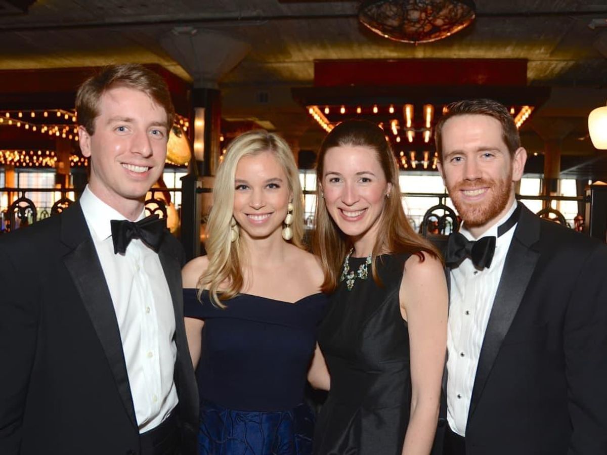 Andrew Thorington and Jennifer Spivack, Katherine and James Ormand ...