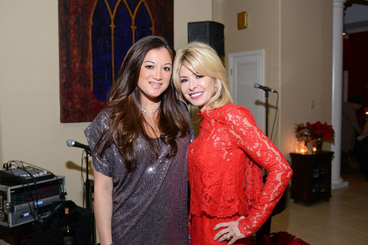 Angela Nichols, left and Nancy Marcus Golden, right. - CultureMap Houston