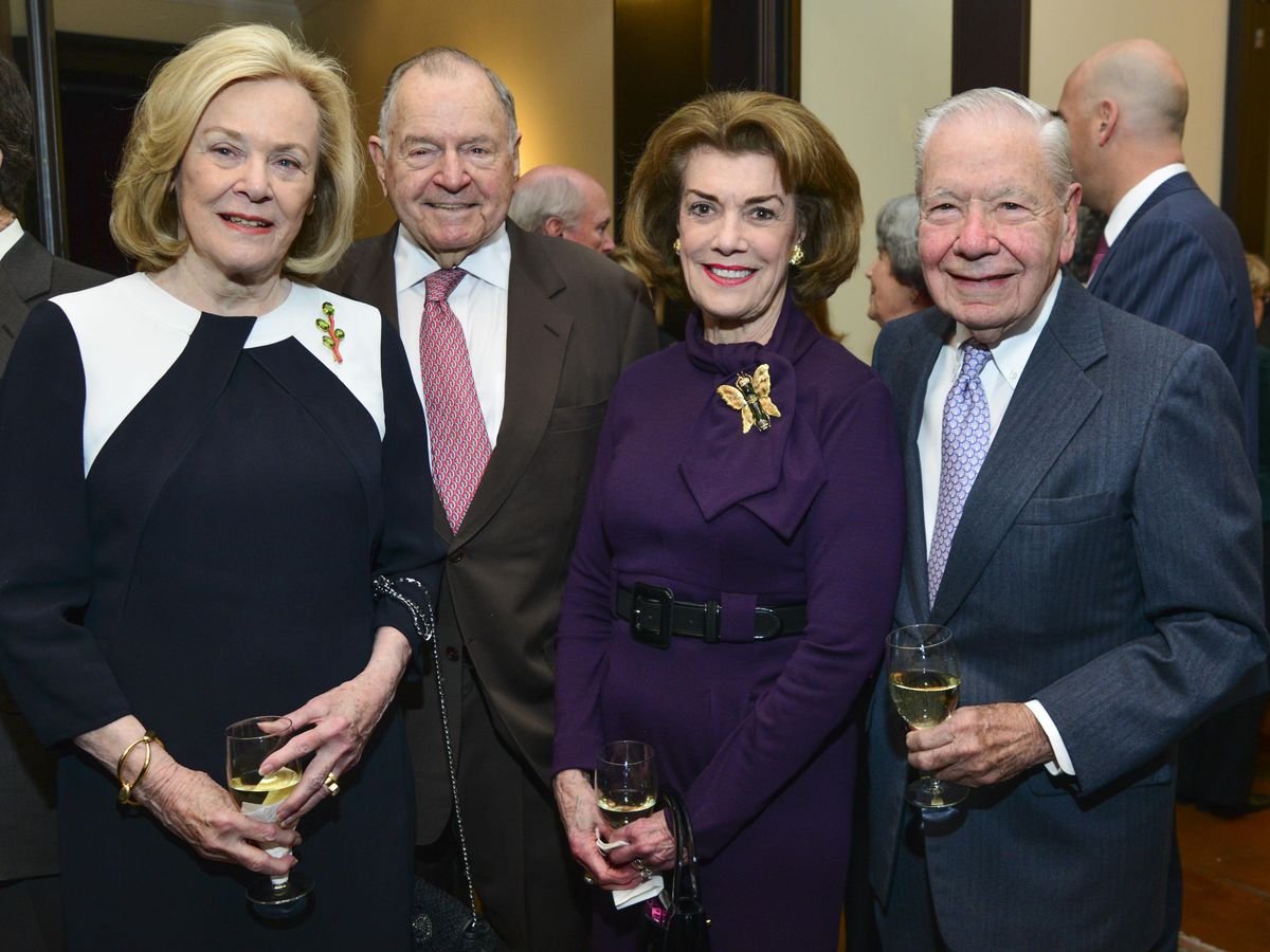 Anne and Charles Duncan, from left, and Jeanie Kilroy Wilson and Wally ...