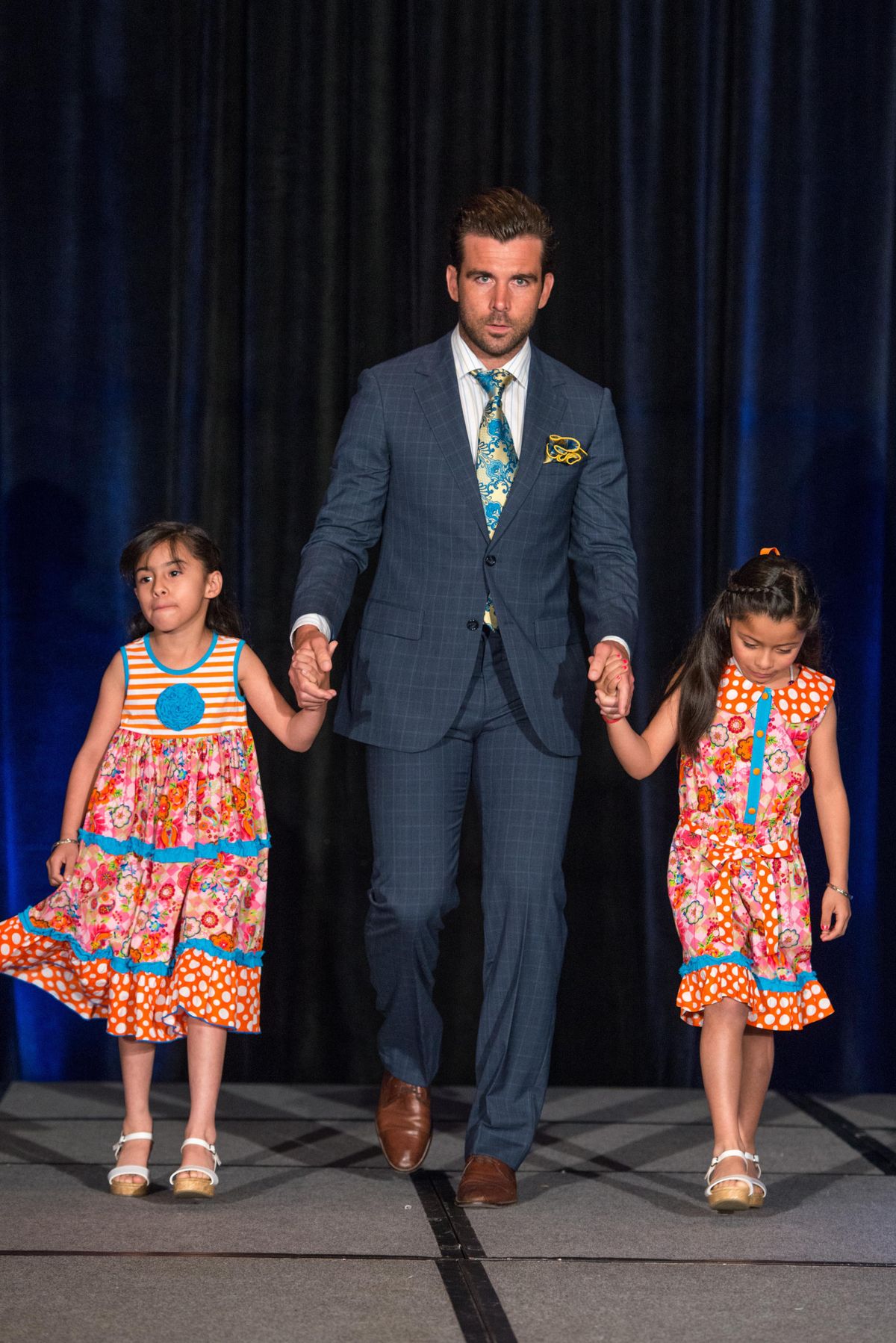 Arial, from left, Mike Chabala and Elena. - CultureMap Houston