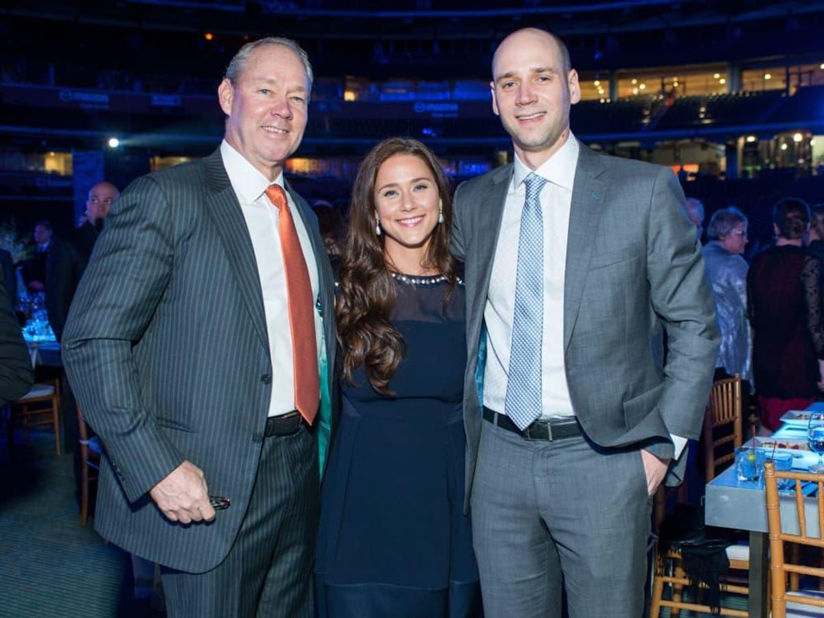 Jim Crane, Krystal Crane Thompson, and Jared Crane at the Astros ...
