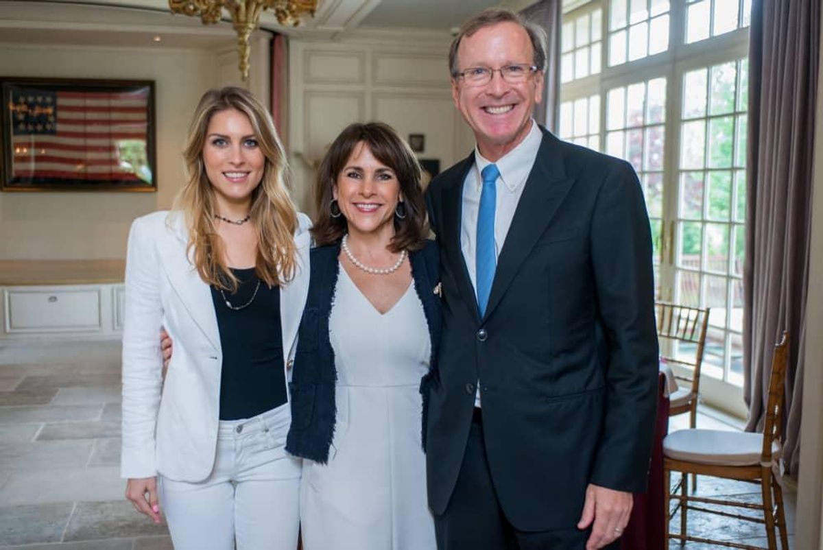 Lizzie Andrews, Maria Bush, Neil Bush. - CultureMap Houston