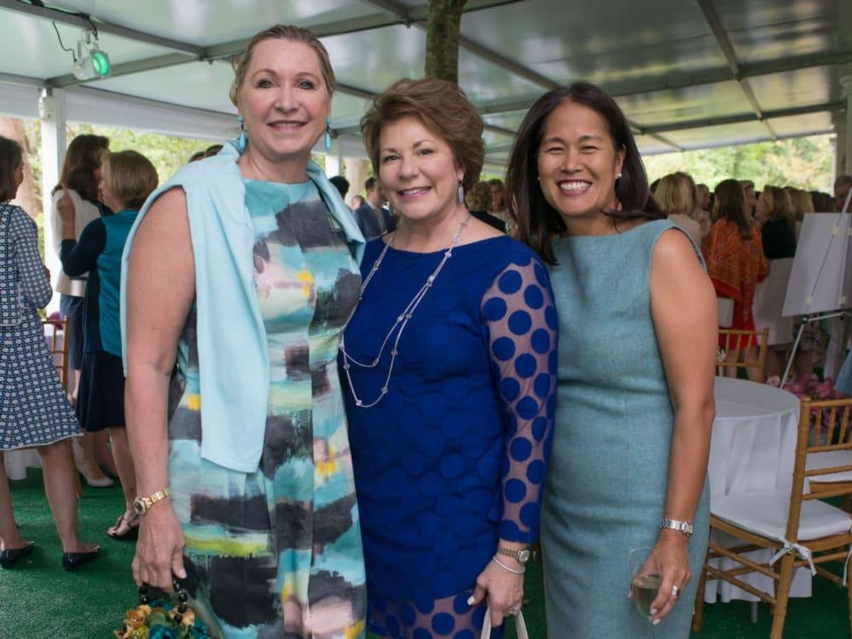 Carol Linn, Karen Stall, Grace Kim. - CultureMap Houston