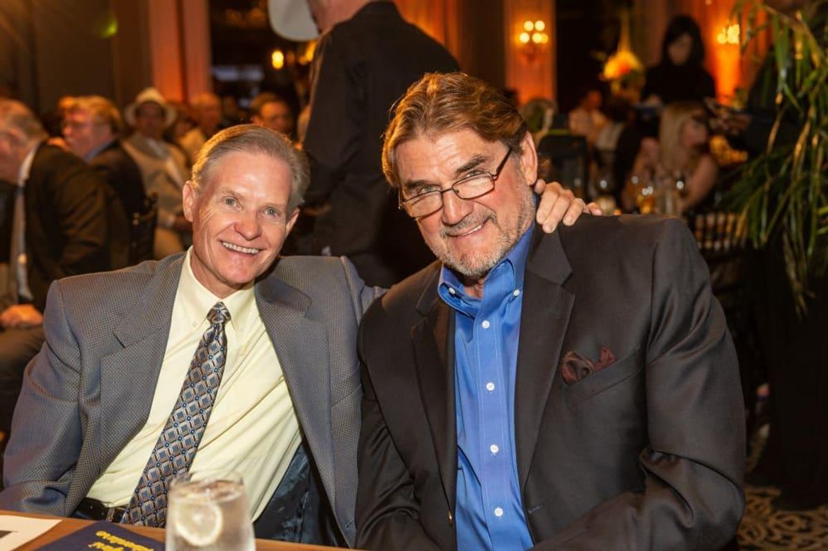 Jay Mincks and Dan Pastorini. - CultureMap Houston