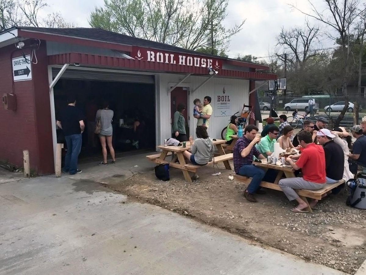 The Boil House has limited seating, so consider the drive-thru ...