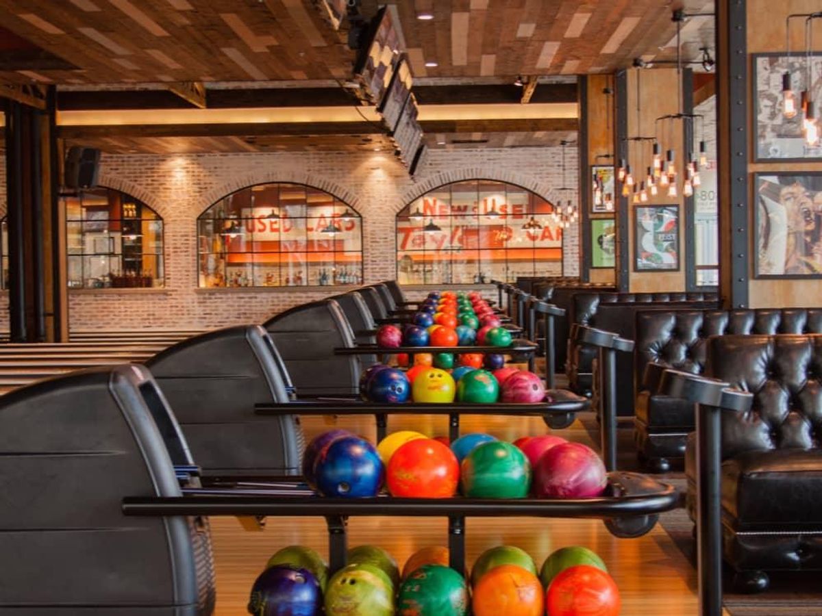 Not the typical bowling alley look. - CultureMap Houston