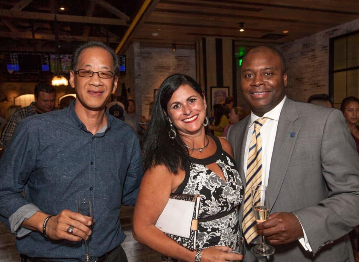 John Kim, Courtney Olesen, Courtney March. - CultureMap Houston