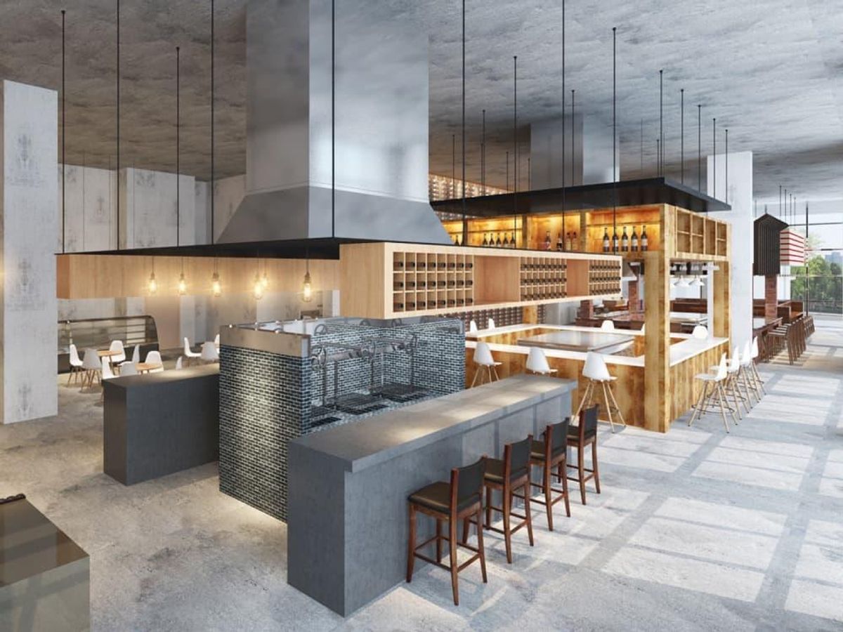 A rendering of the future Bravery Chef Hall. - CultureMap Houston
