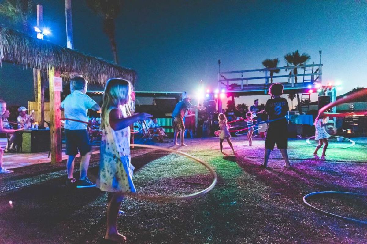 Bron’s Backyard is a new outdoor entertainment area behind a popular ...