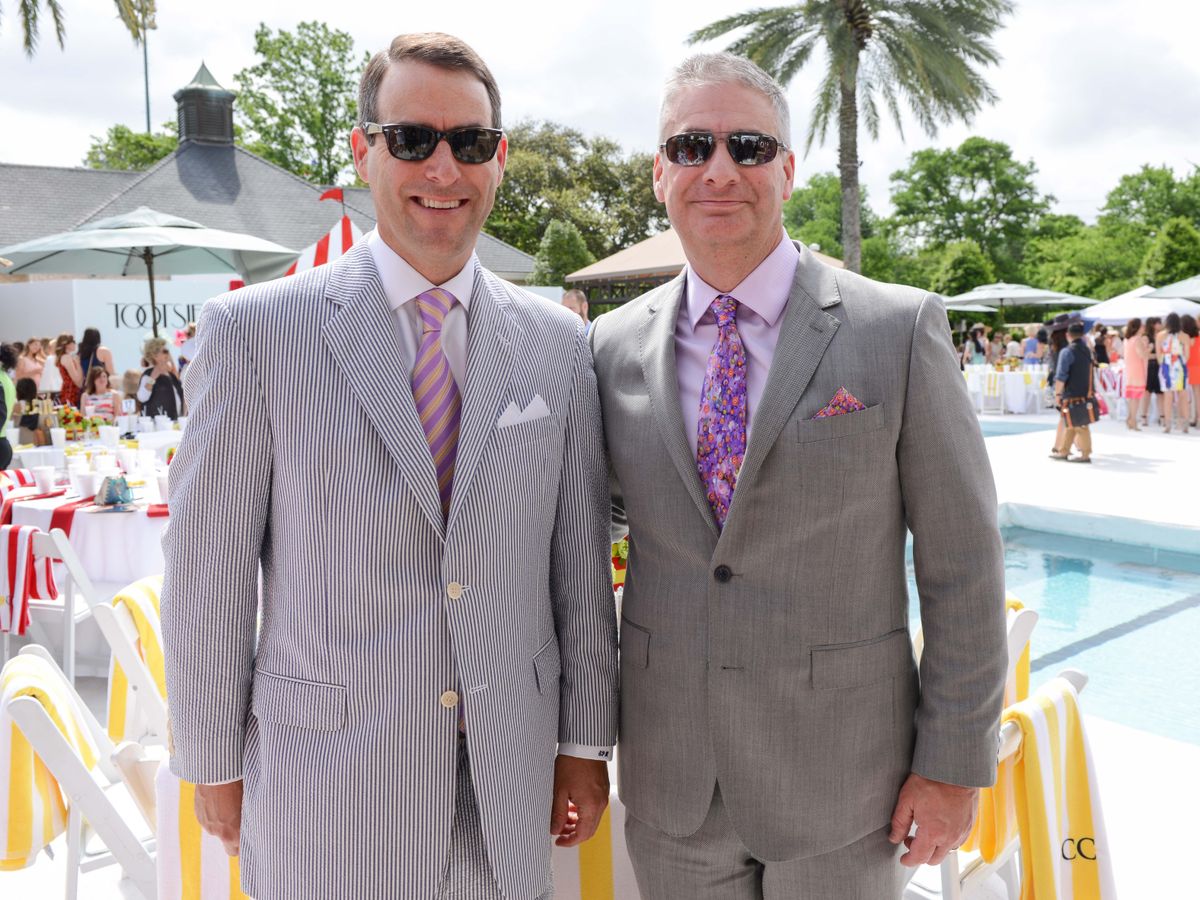 Brothers Steve Mach, left, and Butch Mach. - CultureMap Houston